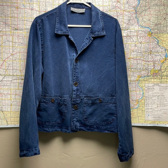 Carol Anderson | Jackets & Coats | Carol Anderson Chambray Jacket ...